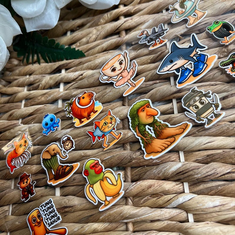 Brainrot Stickers - Etsy