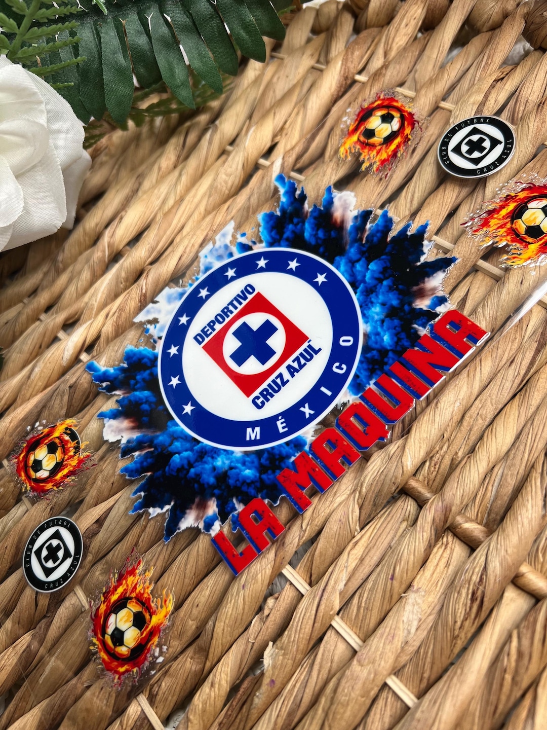 Uvdtf Cup Wrap Futbol | Uvdtf Mexican Sport | La Maquina Soccer Cup ...