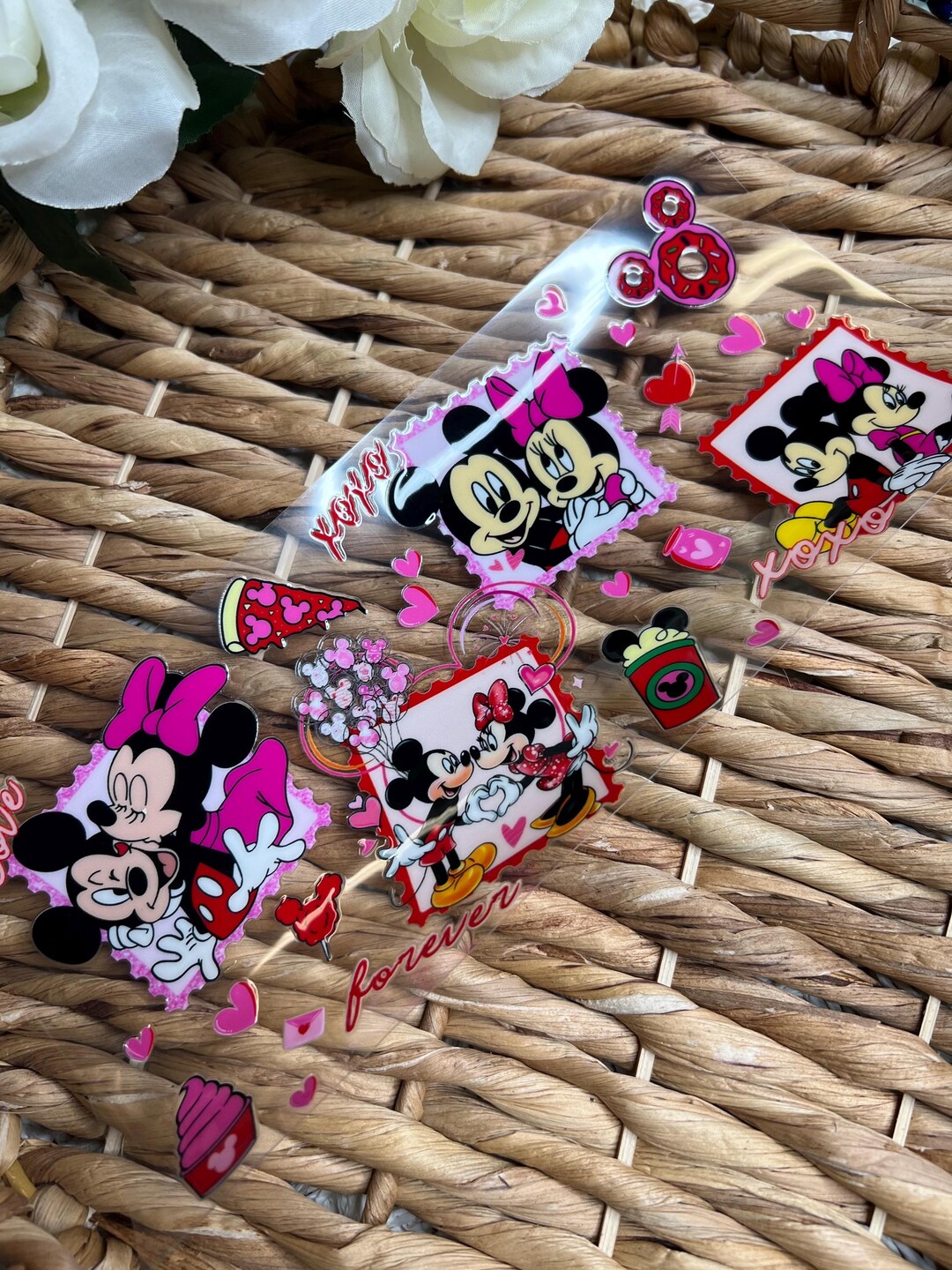 UVDTF Valentines Cup Wraps | Mouse Couple Cup Wrap | Ready to Apply - Etsy