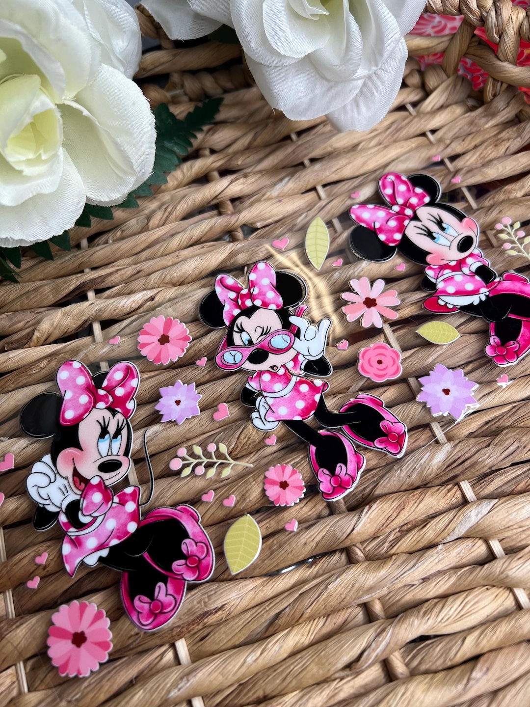 Uvdtf Cup Wrap Mouse | Uvdtf Pink Mouse Wrap | Coquette Pink Cup Wraps ...
