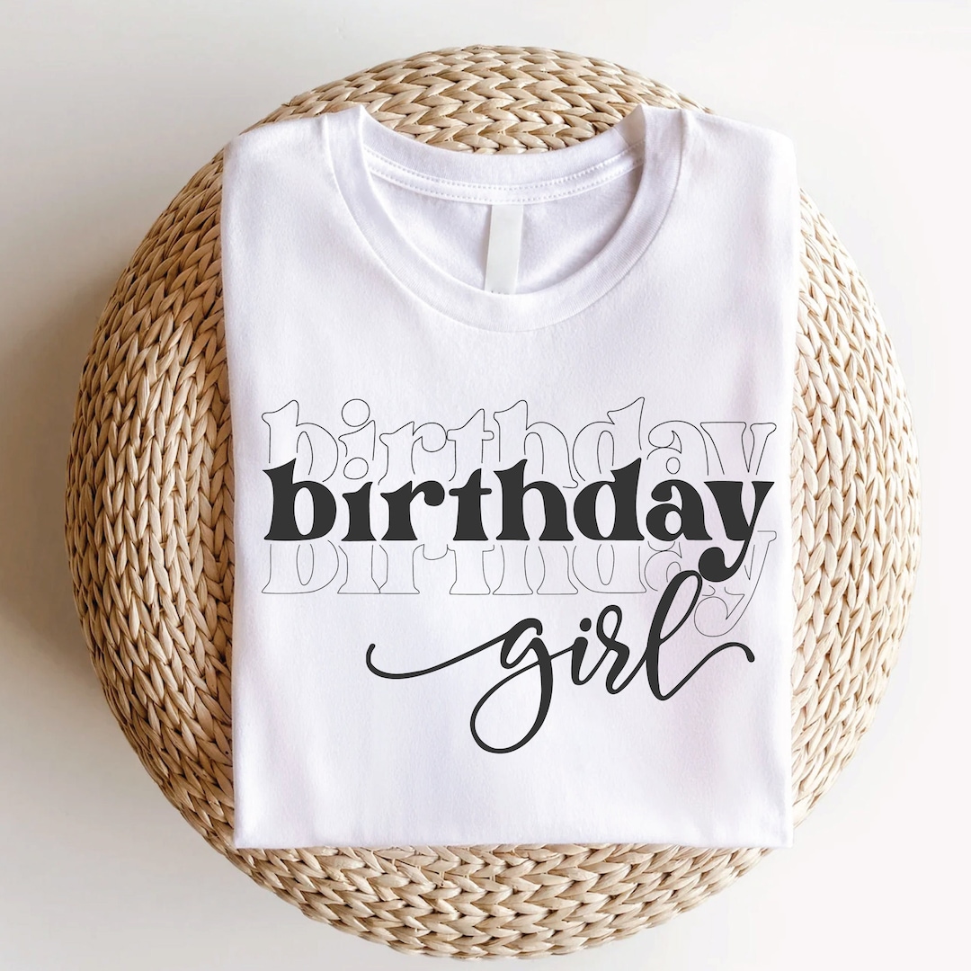 Birthday Girl Shirt, Birthday Party Girl Shirt, Gift for Birthday, Girls Birthday Tee, Birthday ...
