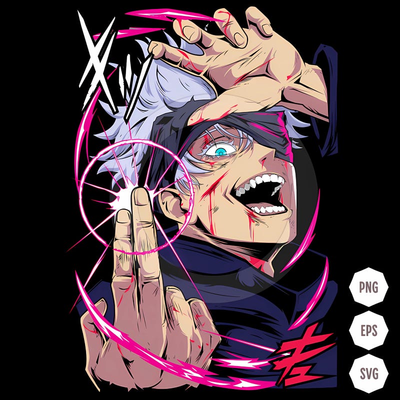 Jujutsu Kaisen Art Print - Etsy