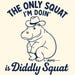 Diddly Squat Saying SVG & PNG | Squat Quote Illustration | Diddly Squat ...