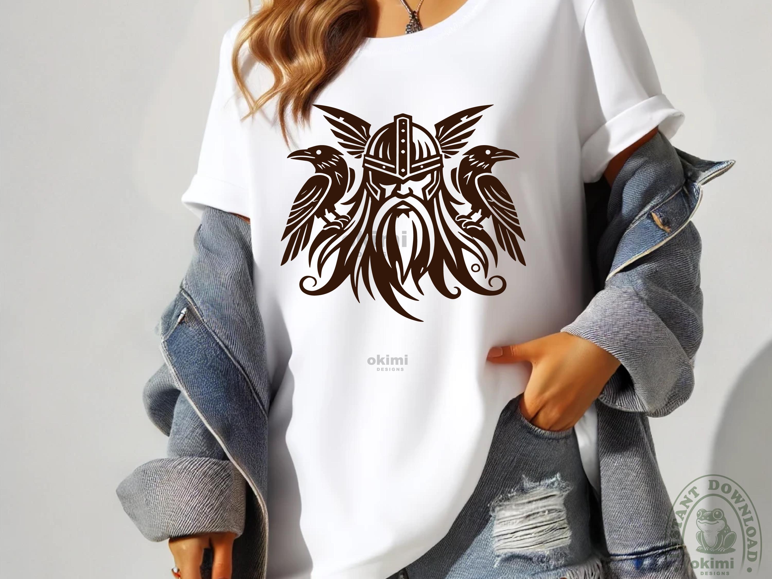 Odin Portrait SVG & PNG | Odin Download | Odin Design | Odin Art Tattoo ...