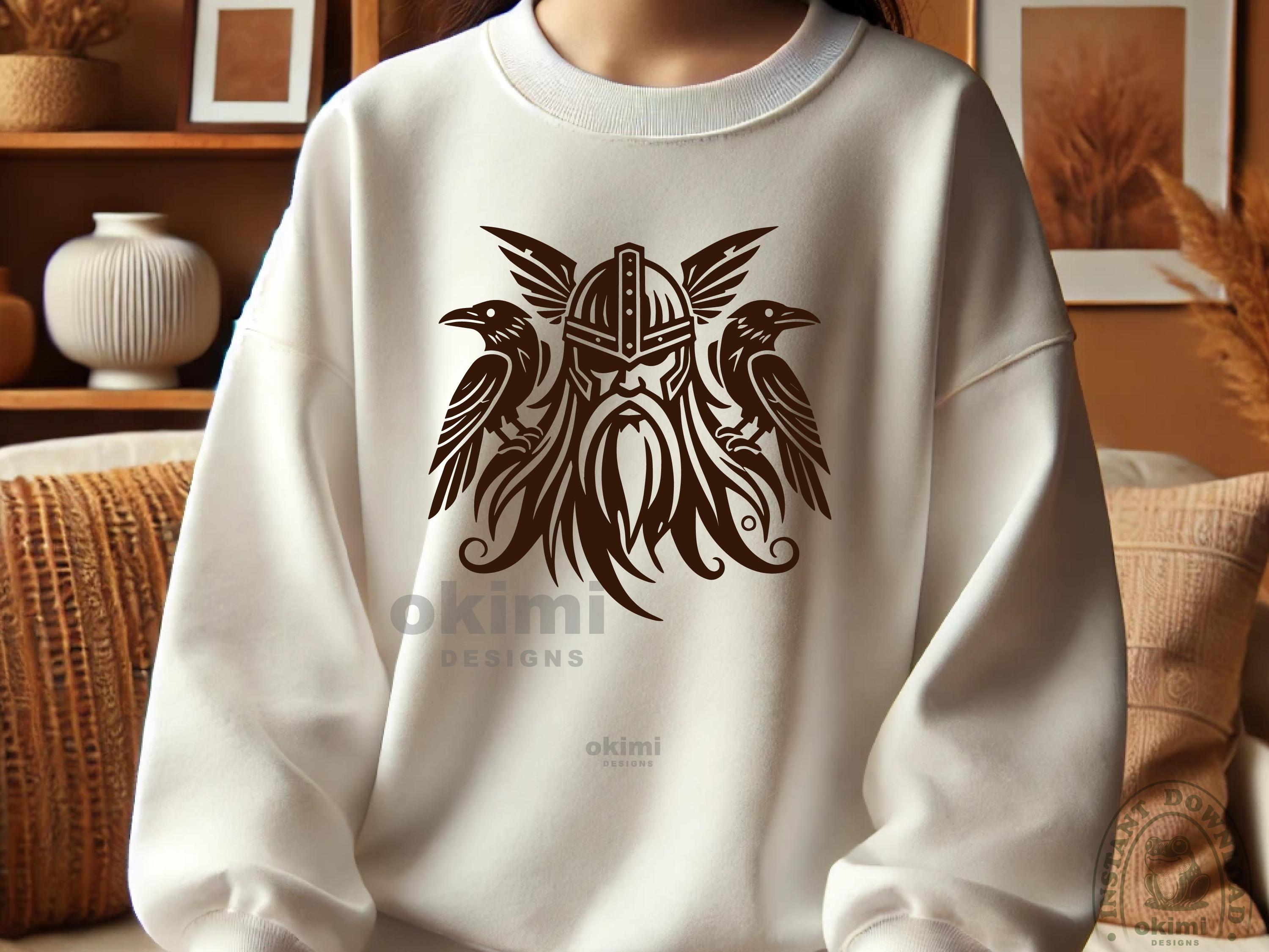 Odin Portrait SVG & PNG | Odin Download | Odin Design | Odin Art Tattoo ...