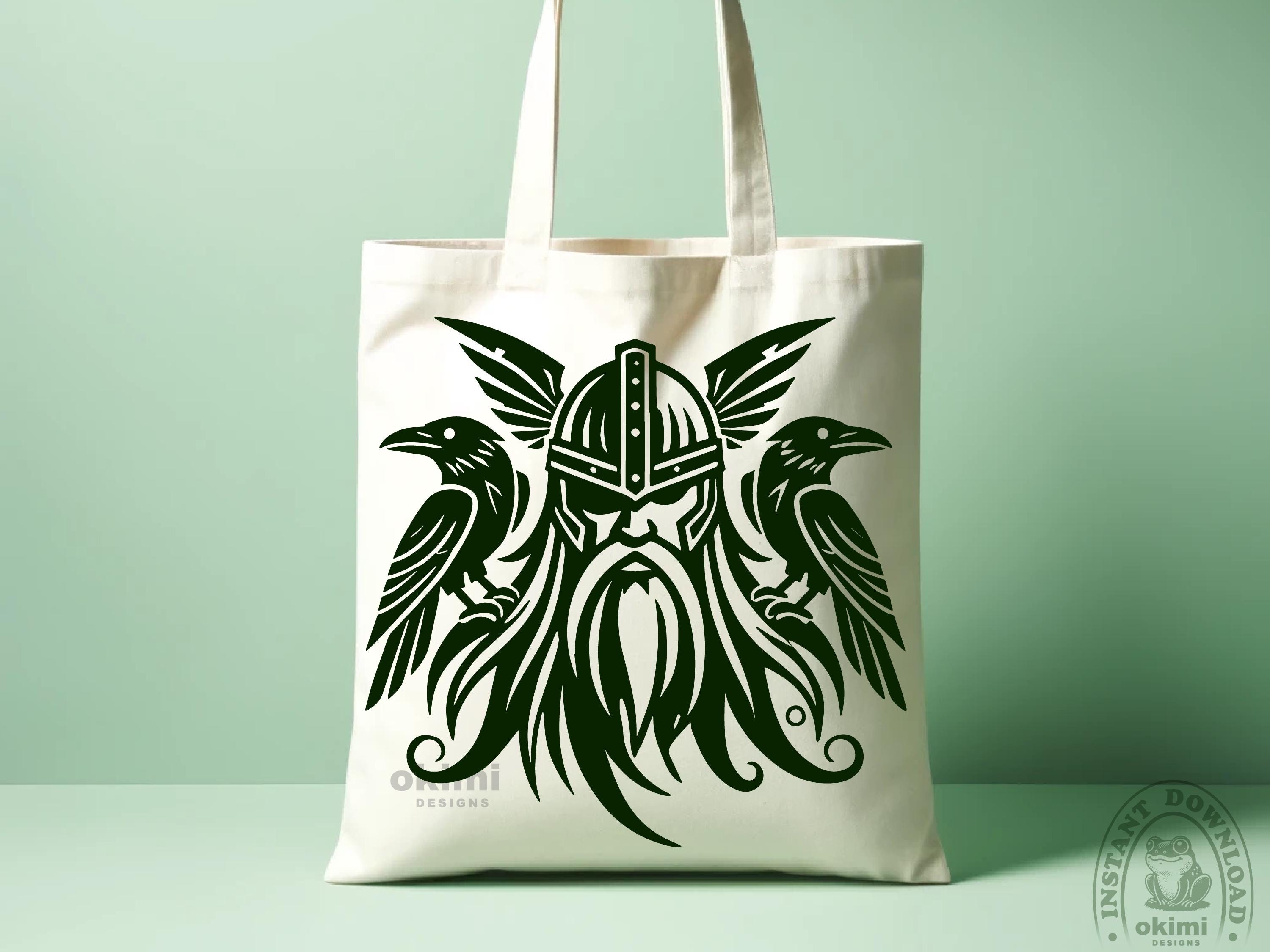 Odin Portrait SVG & PNG | Odin Download | Odin Design | Odin Art Tattoo ...