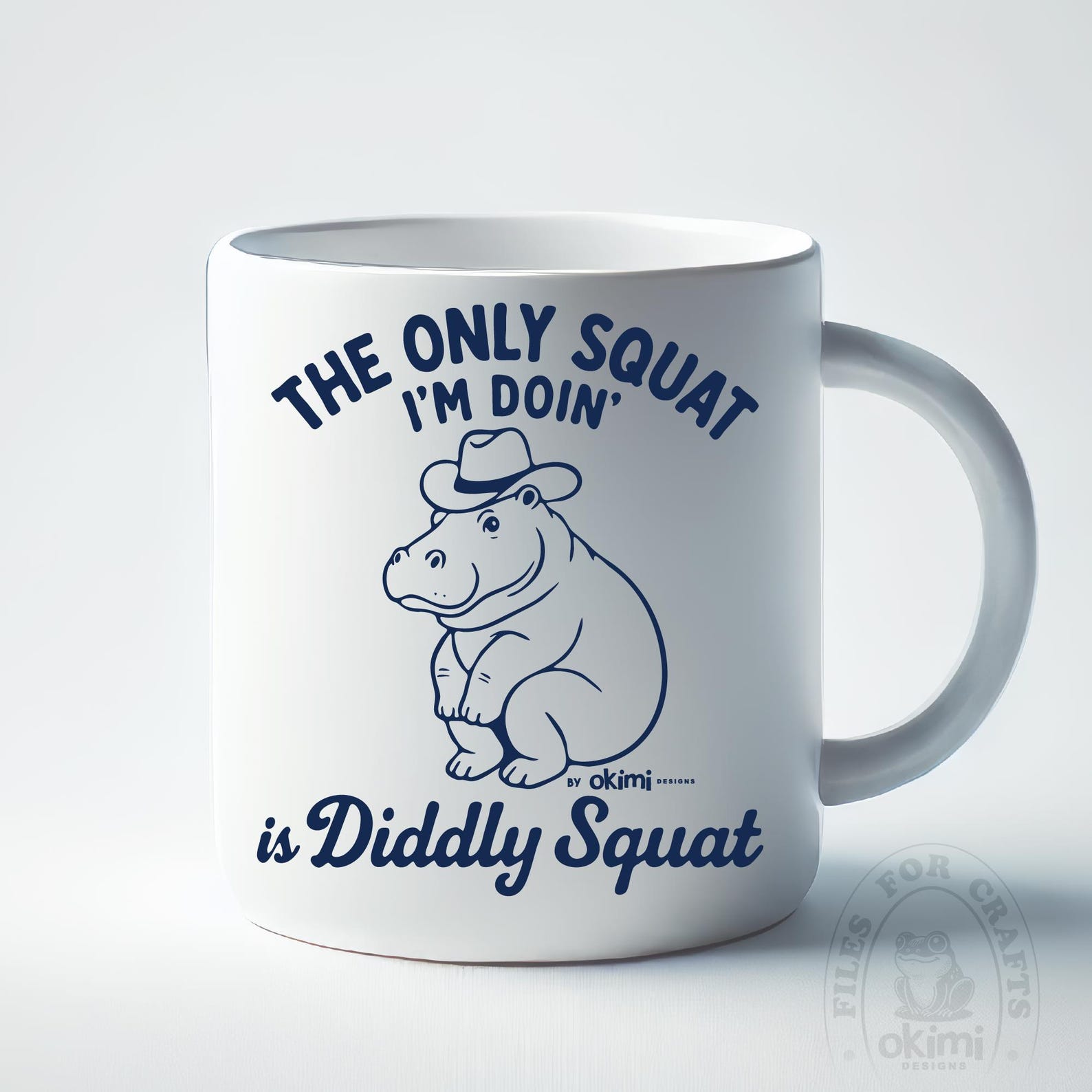 Diddly Squat Saying SVG & PNG | Squat Quote Illustration | Diddly Squat ...
