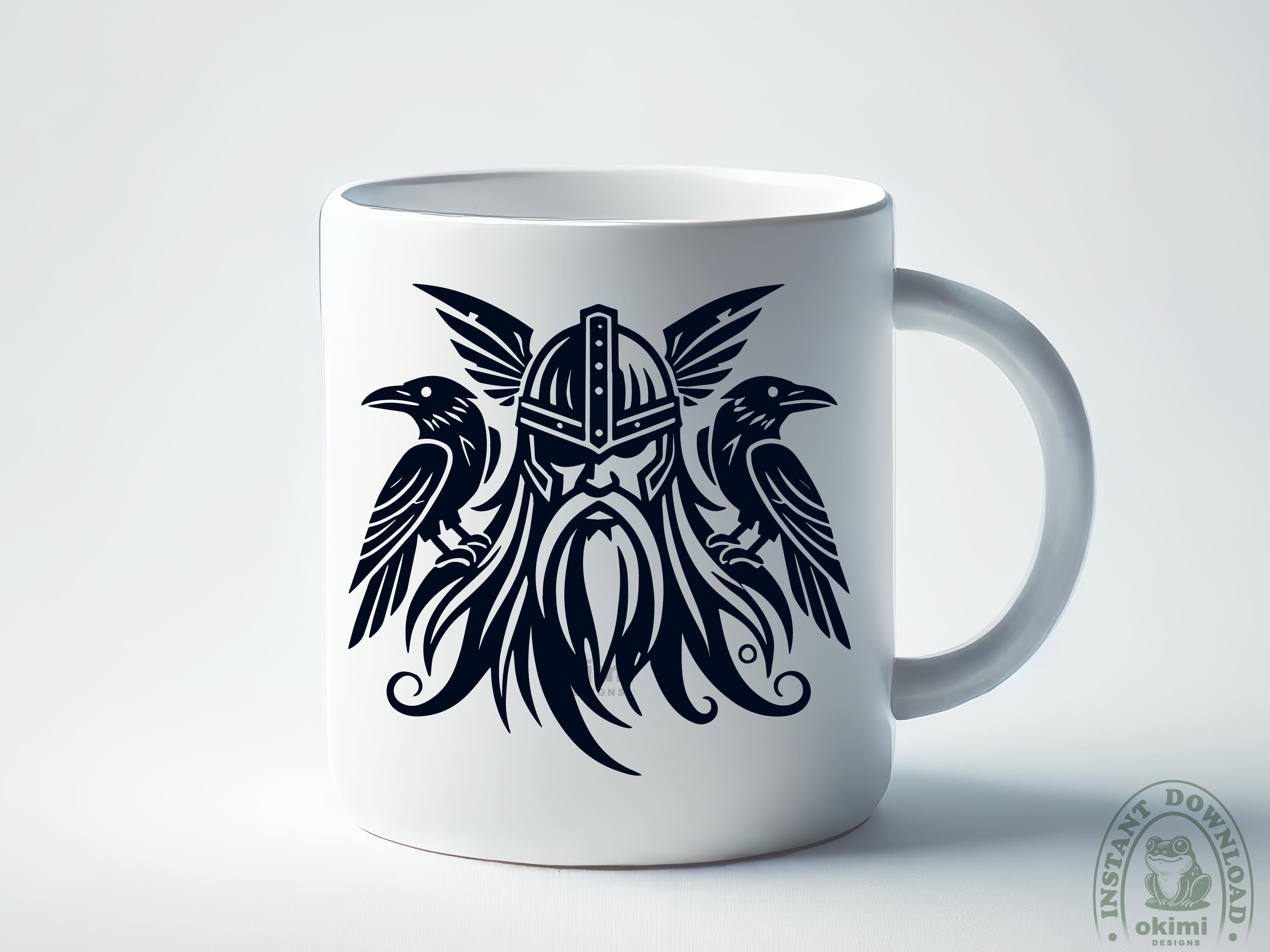 Odin Portrait SVG & PNG | Odin Download | Odin Design | Odin Art Tattoo ...