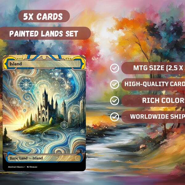 Mtg Proxy Lands - Etsy Australia