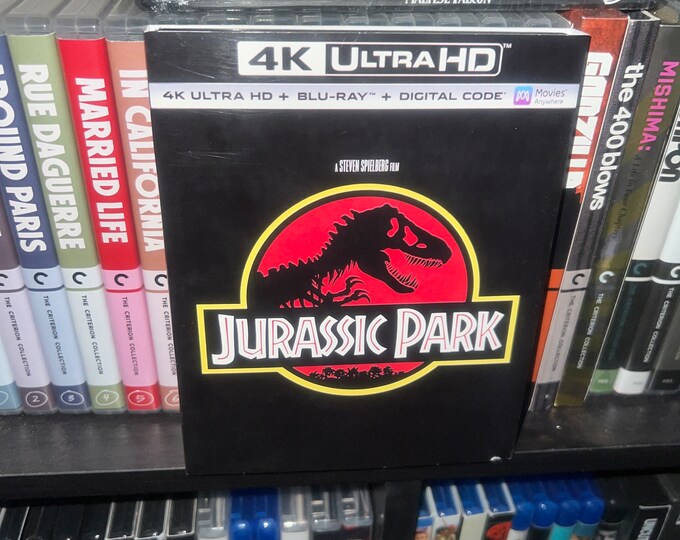 Jurassic Park/jurassic World Custom Blu-ray Artwork - Etsy