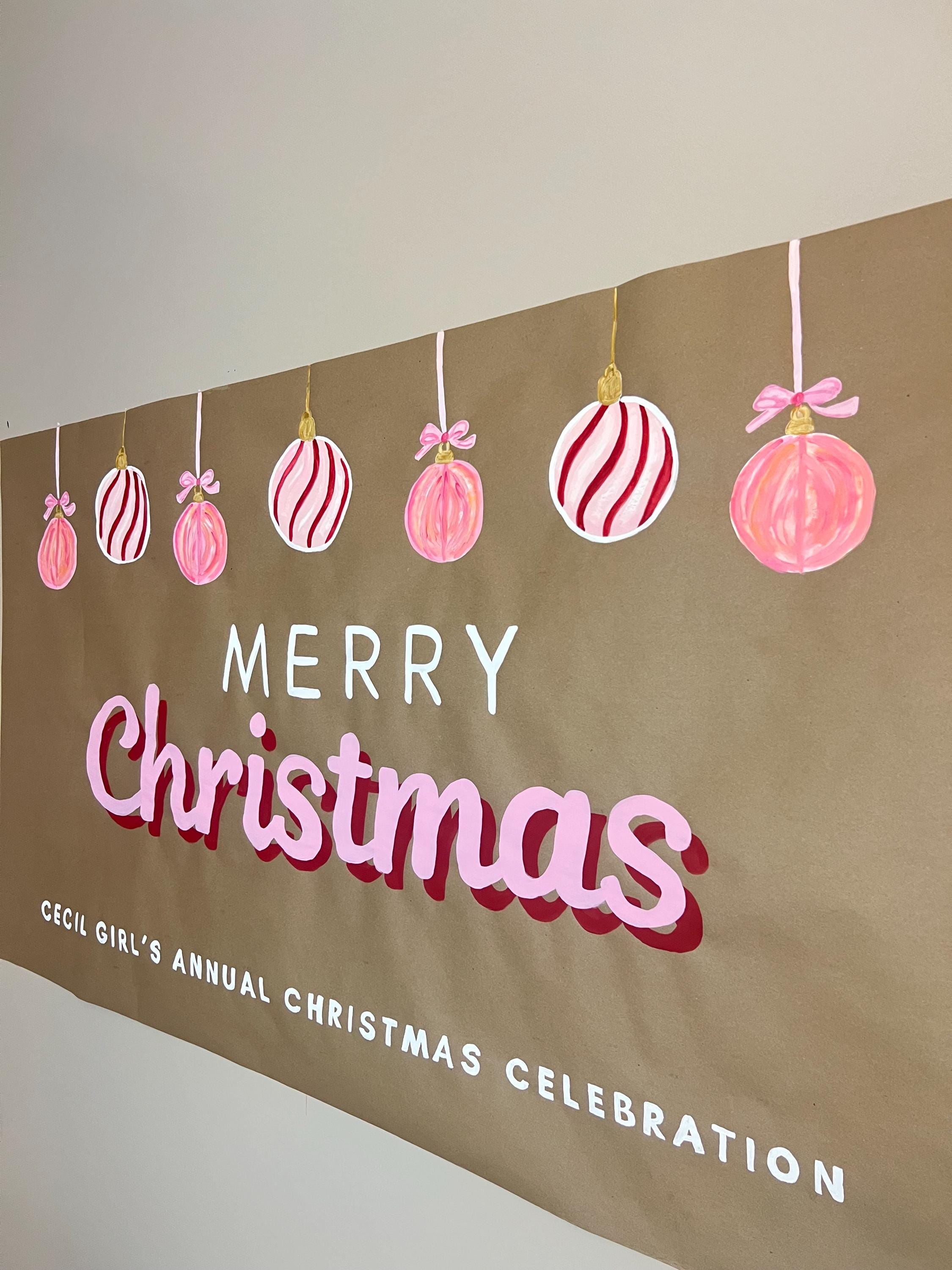 Hand-painted Custom Event Banner, Personalized Party Decor - Etsy