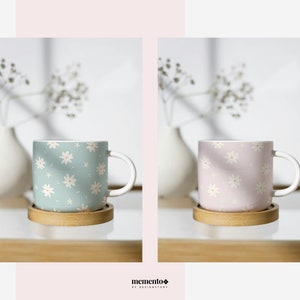 Sweet Spring Floral Digital Paper Bundle in Soft Pastels, Seamless ...