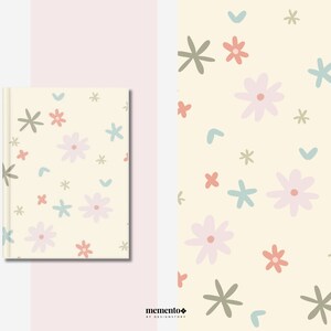 Sweet Spring Floral Digital Paper Bundle in Soft Pastels, Seamless ...