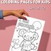 Positive Affirmation Coloring Pages for Kids Digital Printable Fun ...