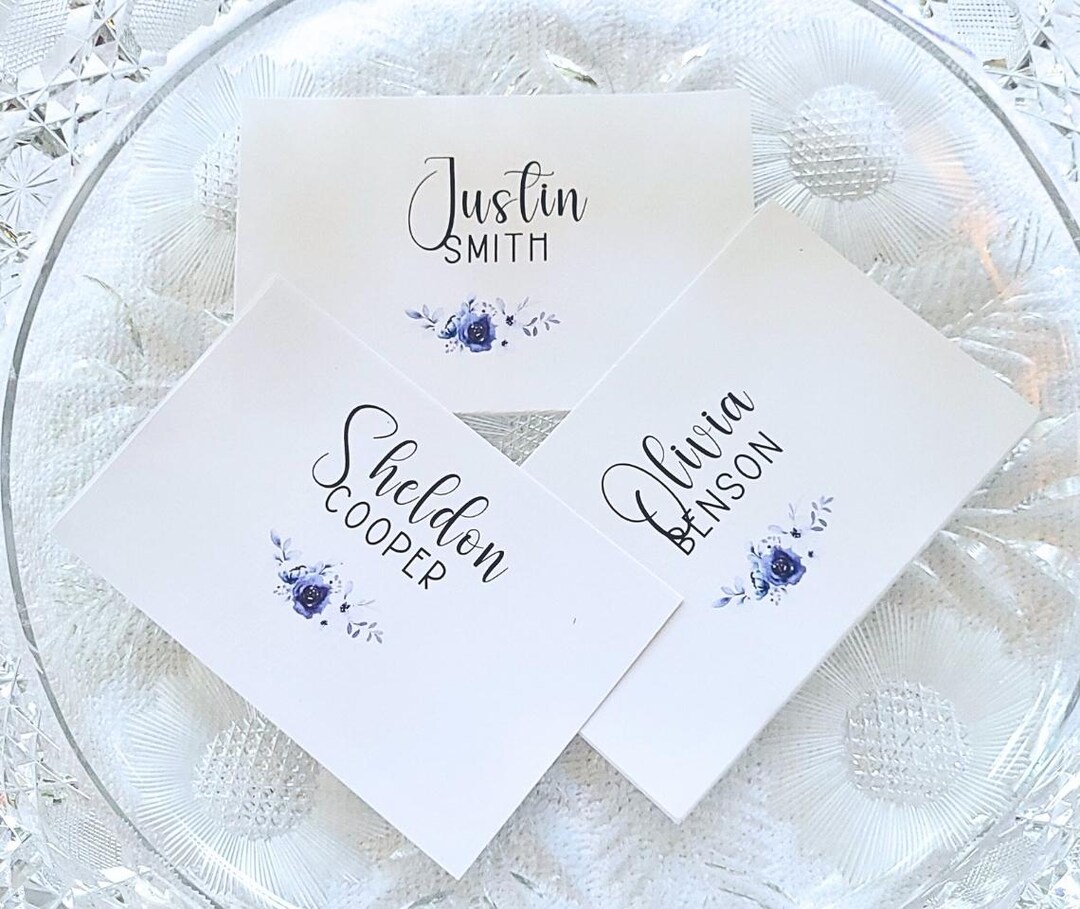 Personalized Boho Name Place Cards Printable Party Name Cards for ...