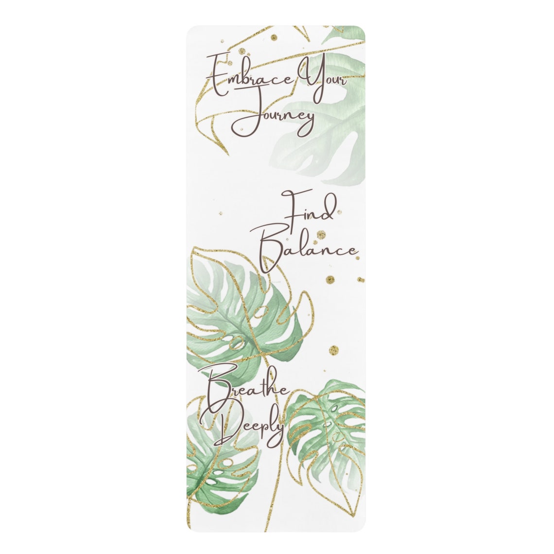 Yoga Mat Nature Inspired for Zen Relaxation Mat for Meditation Yoga ...