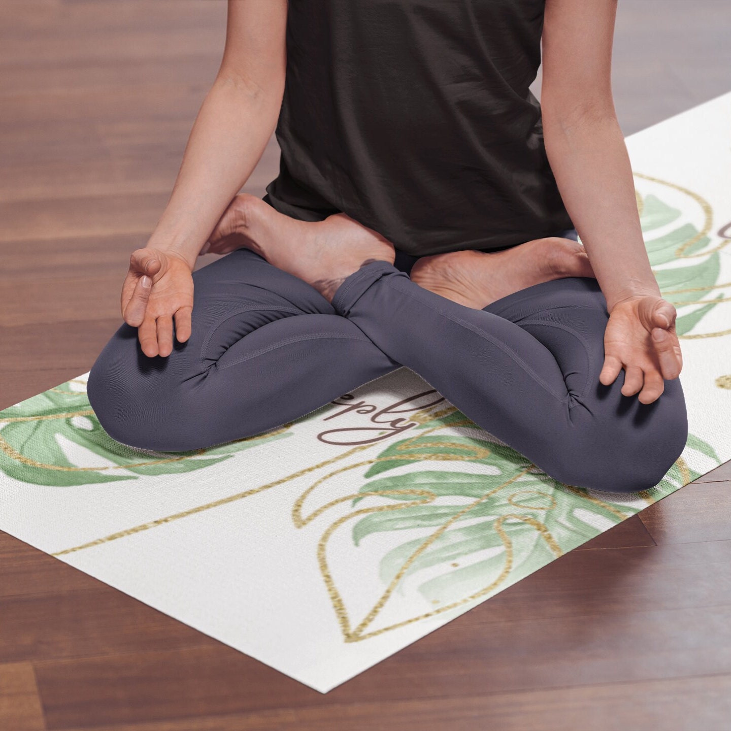 Yoga Mat Nature Inspired for Zen Relaxation Mat for Meditation Yoga ...