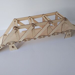 Wooden Bridge Toy Constructor - Etsy