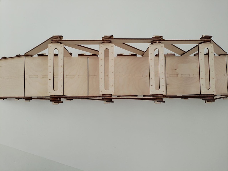 Wooden Bridge Toy Constructor - Etsy