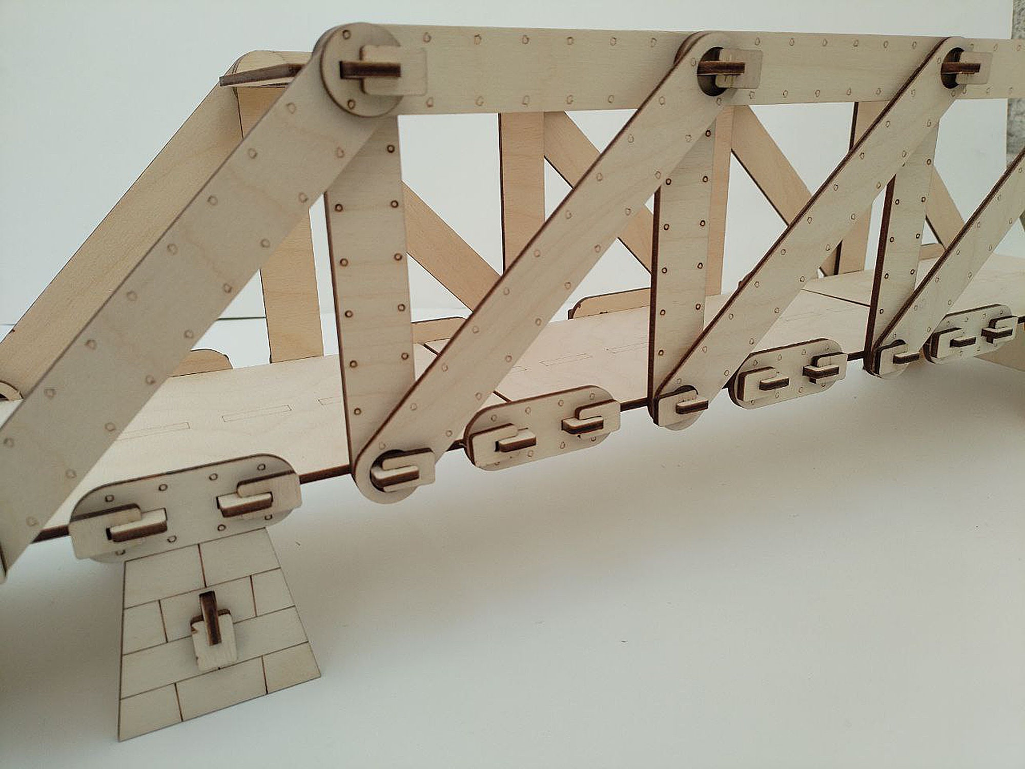 Wooden Bridge Toy Constructor - Etsy