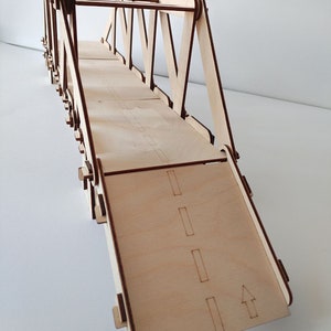 Wooden Bridge Toy Constructor - Etsy