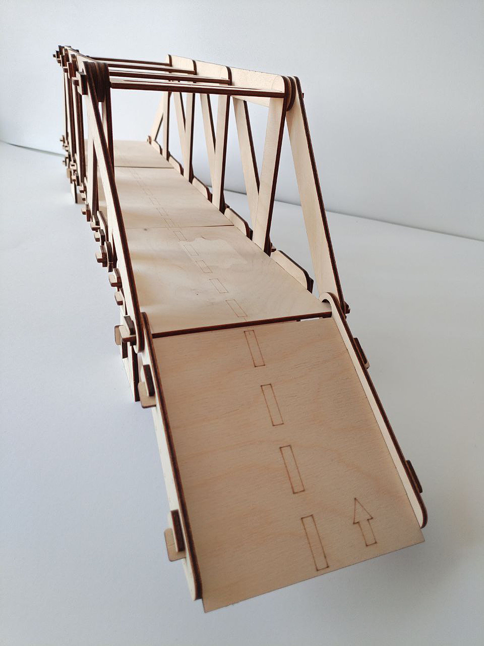 Wooden Bridge Toy Constructor - Etsy