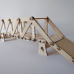 Wooden Bridge Toy Constructor - Etsy