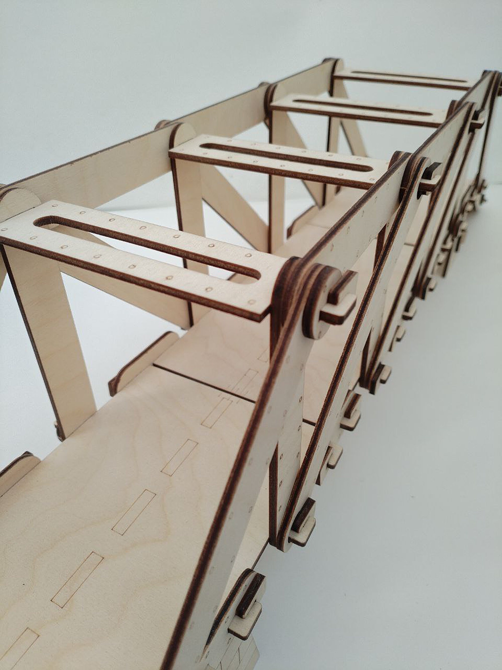 Wooden Bridge Toy Constructor - Etsy