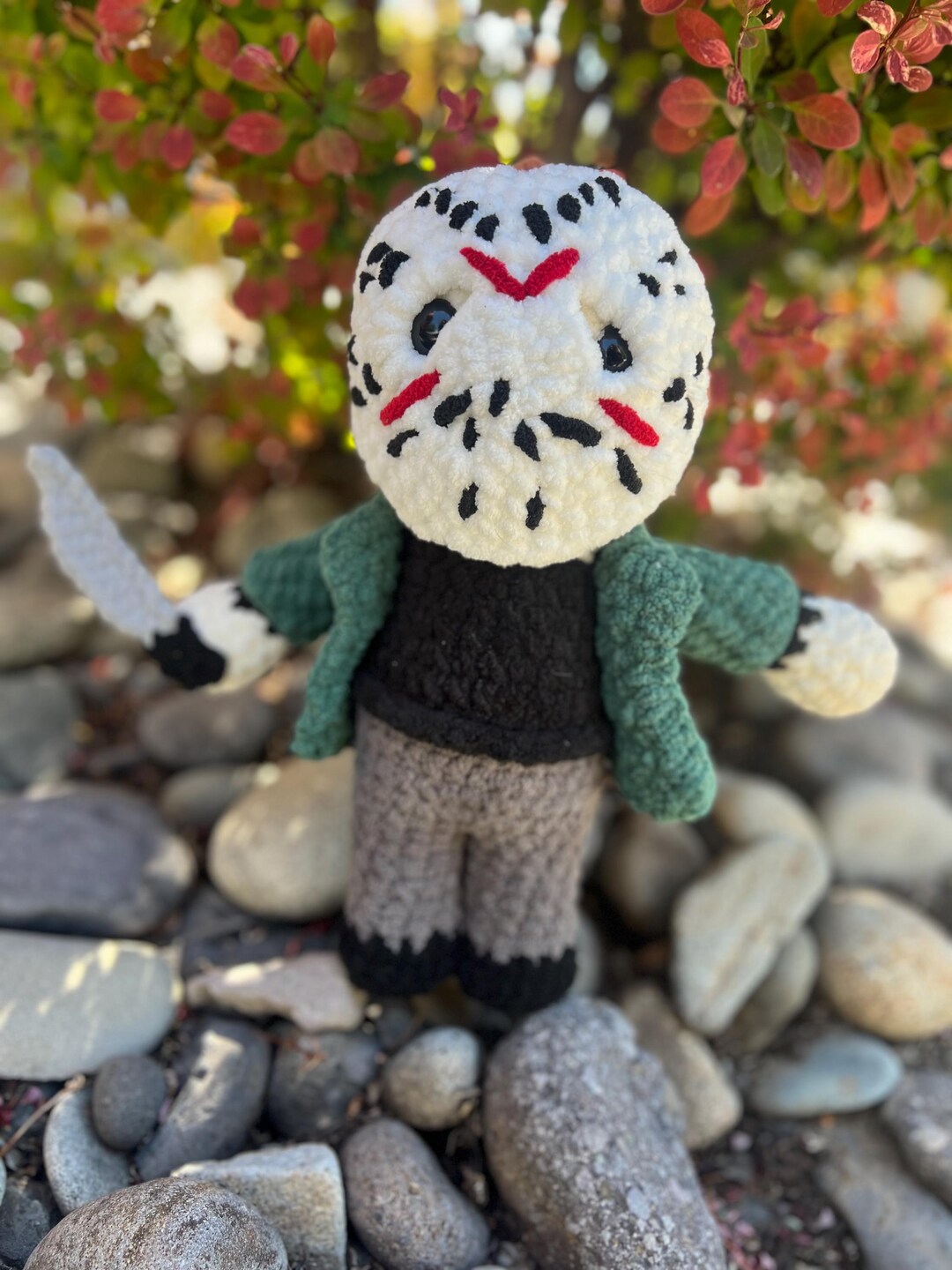 Hockey Mask Man Doll - Etsy