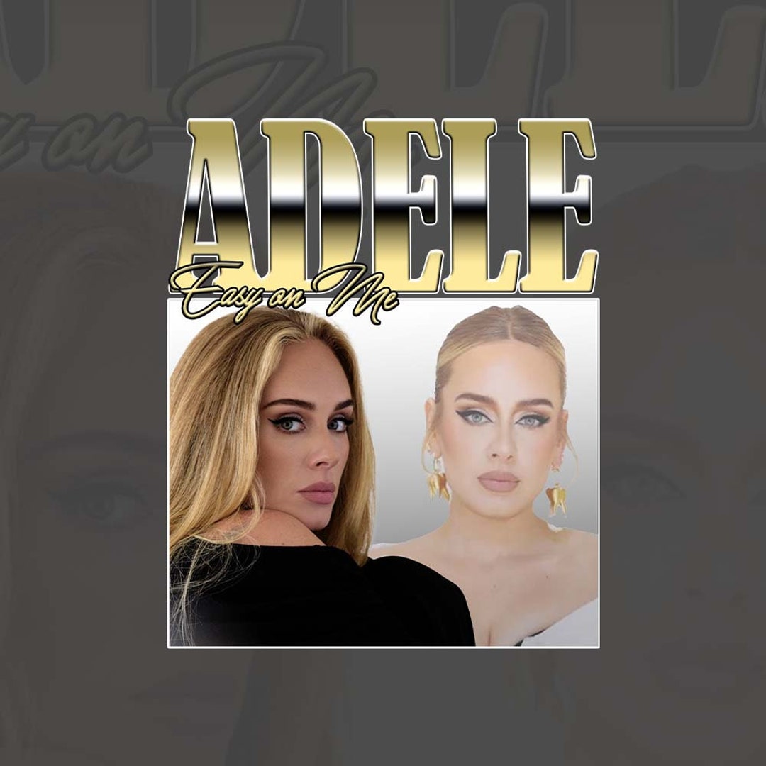 ADELE T Shirt Design PNG Instant Download 300 Dpi Png - Etsy