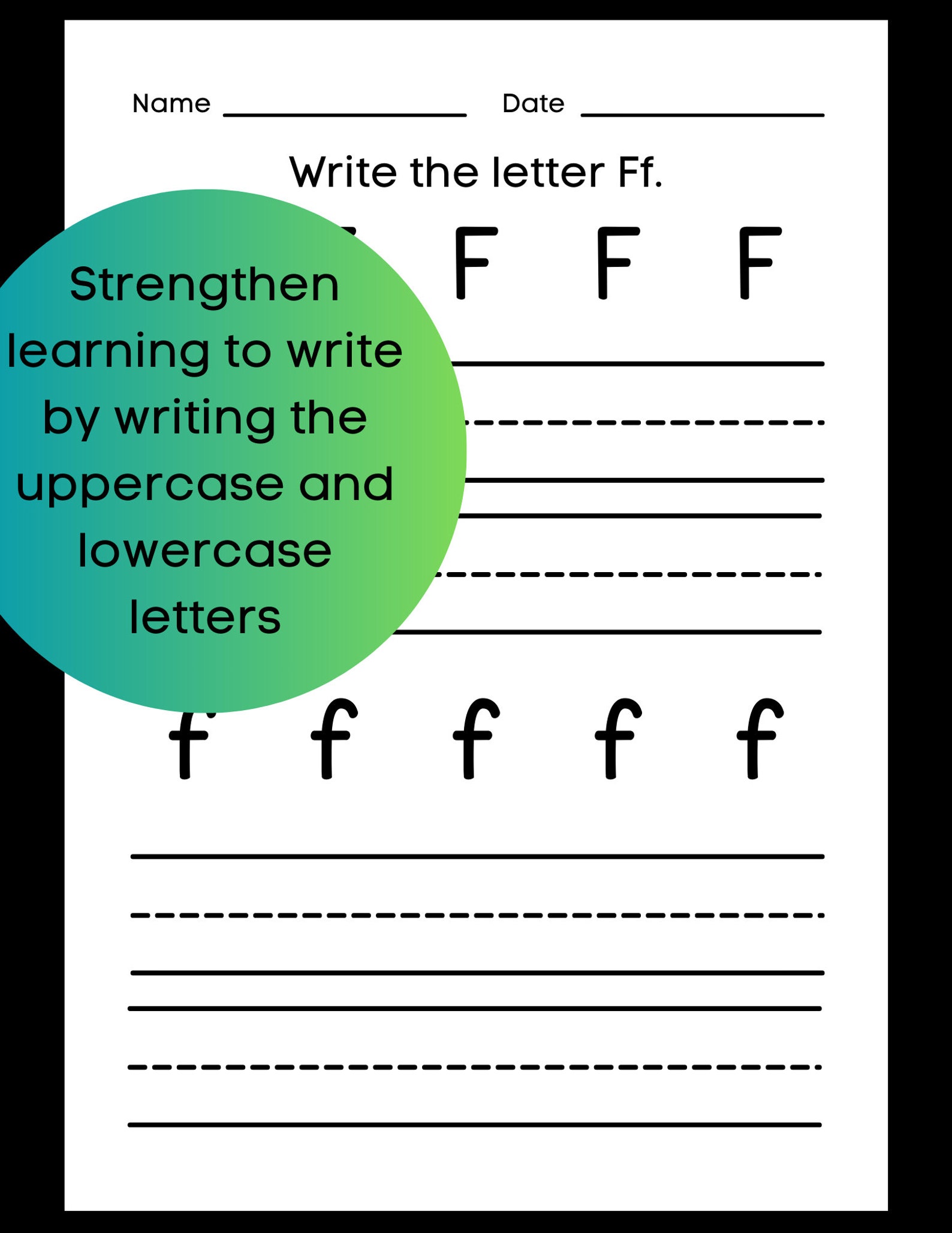 Printable Alphabet Activities: Letter of the Week Activity Book for ...