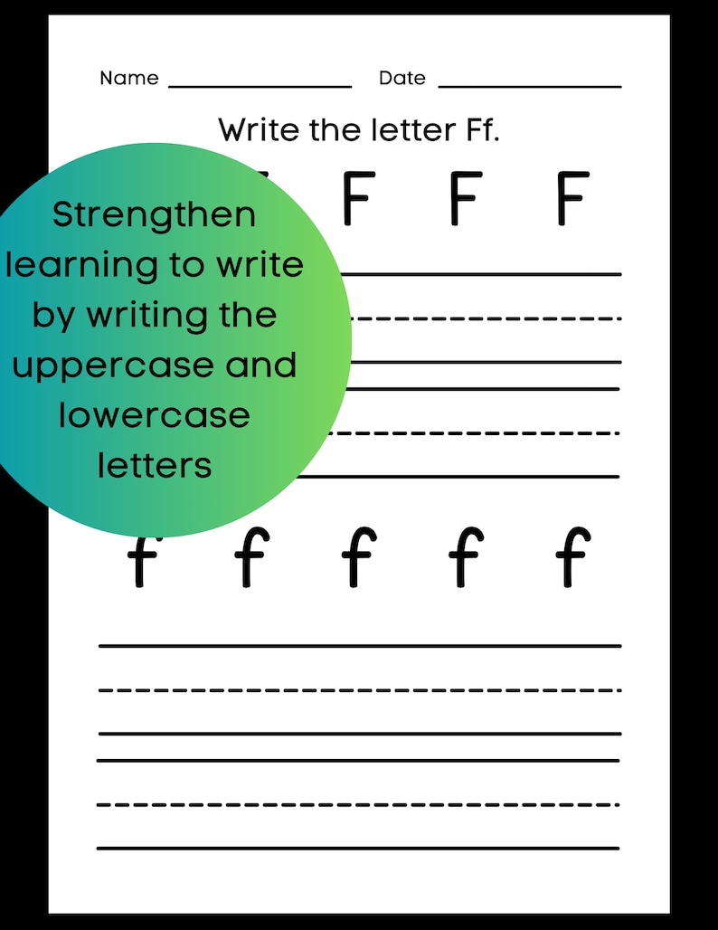 Printable Alphabet Activities: Letter of the Week Activity Book for ...