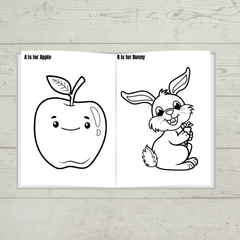 Printable Alphabet Coloring Book for Kids | ABC Coloring Pages ...