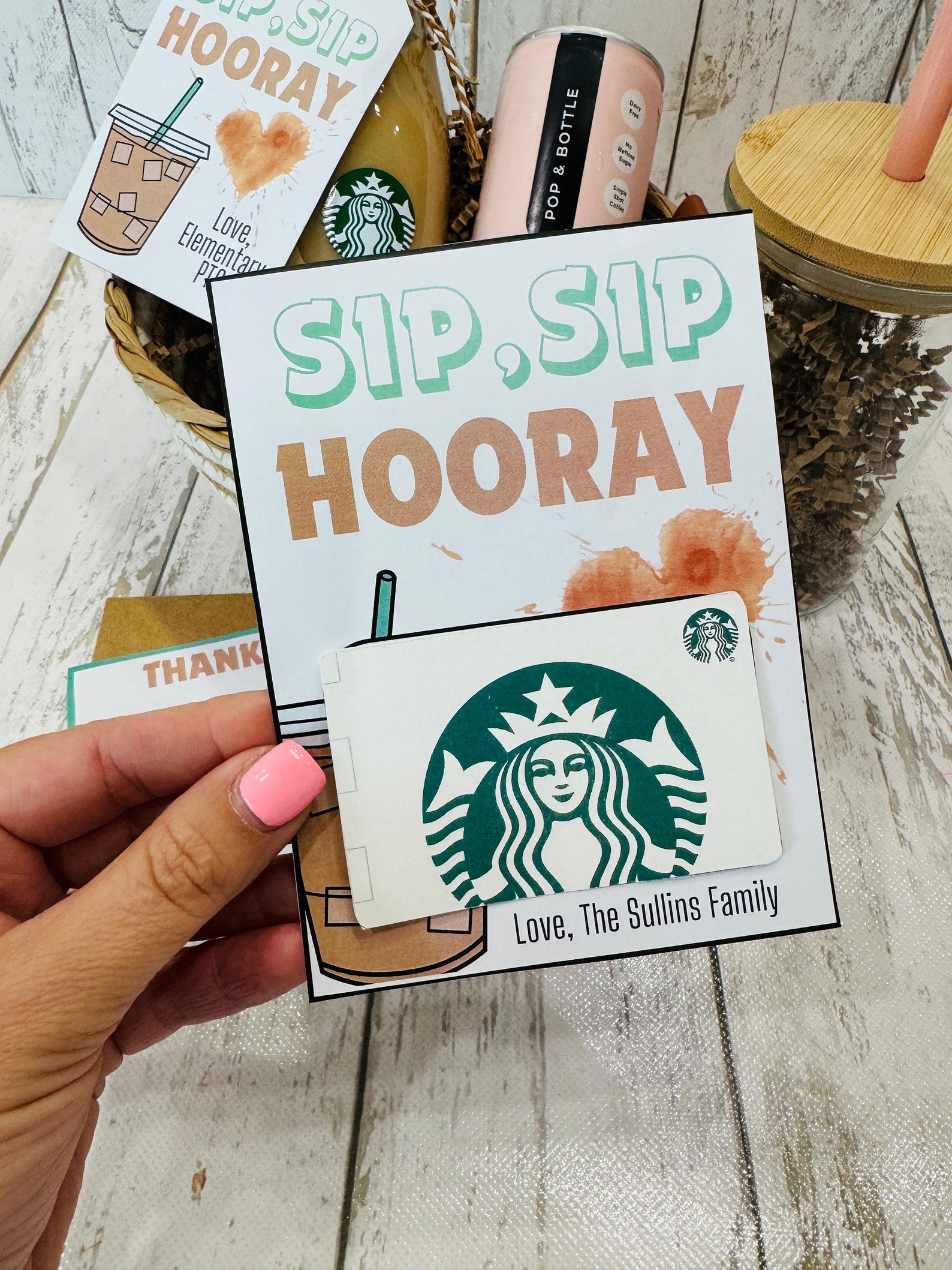Sip, Sip Hooray! Teacher Appreciation Printables - Etsy