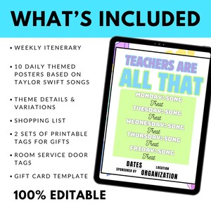 EDITABLE 90's Throwback Music- Teacher Appreciation Week & Morale ...