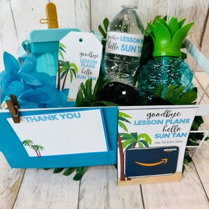 End of Year Teacher Appreciation Printable Tags - Etsy