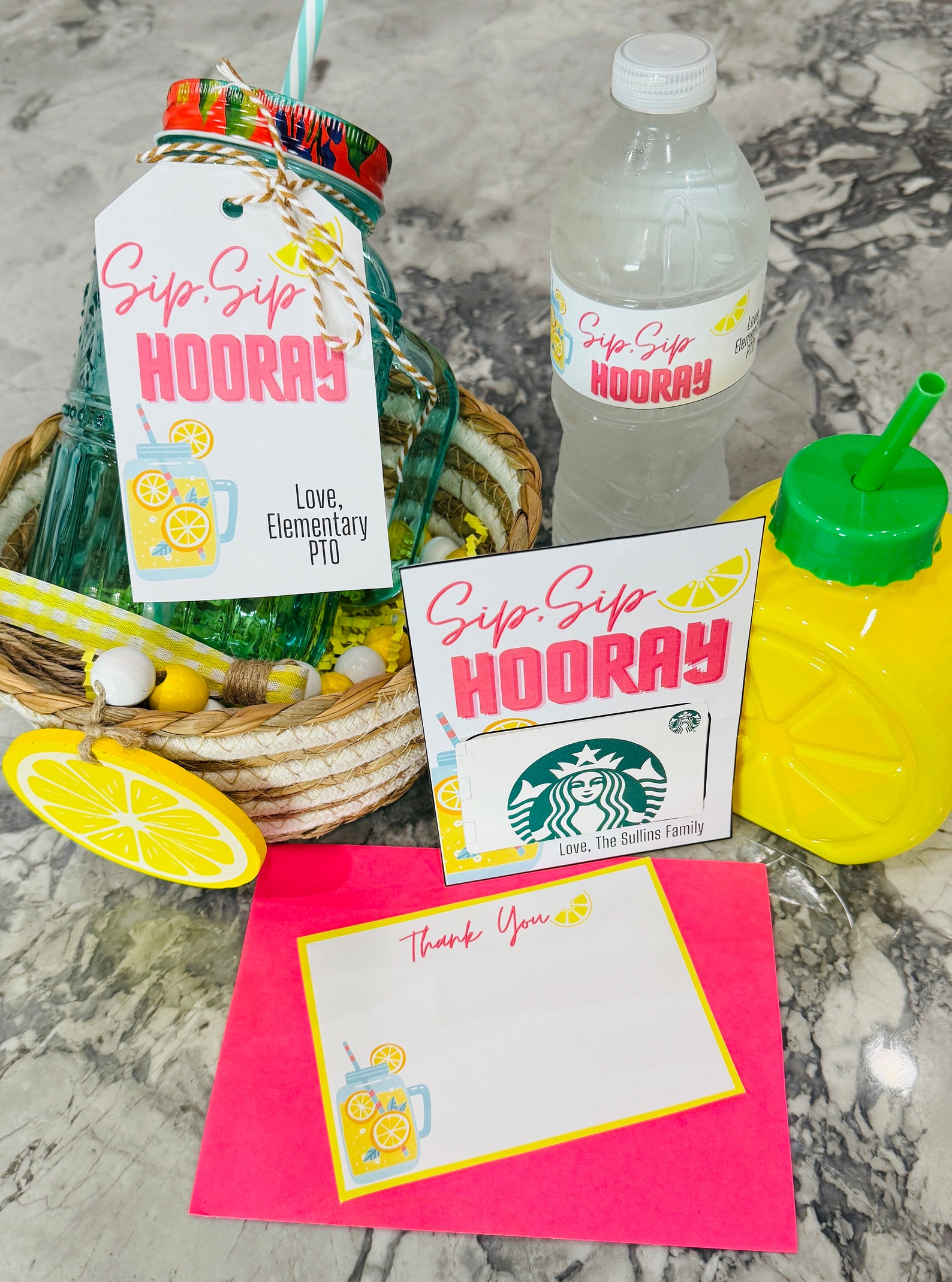 Sip, Sip Hooray! Teacher Appreciation Printables - Etsy