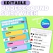 EDITABLE Underground, Secret Spirit Week Template - Editable on Canva ...