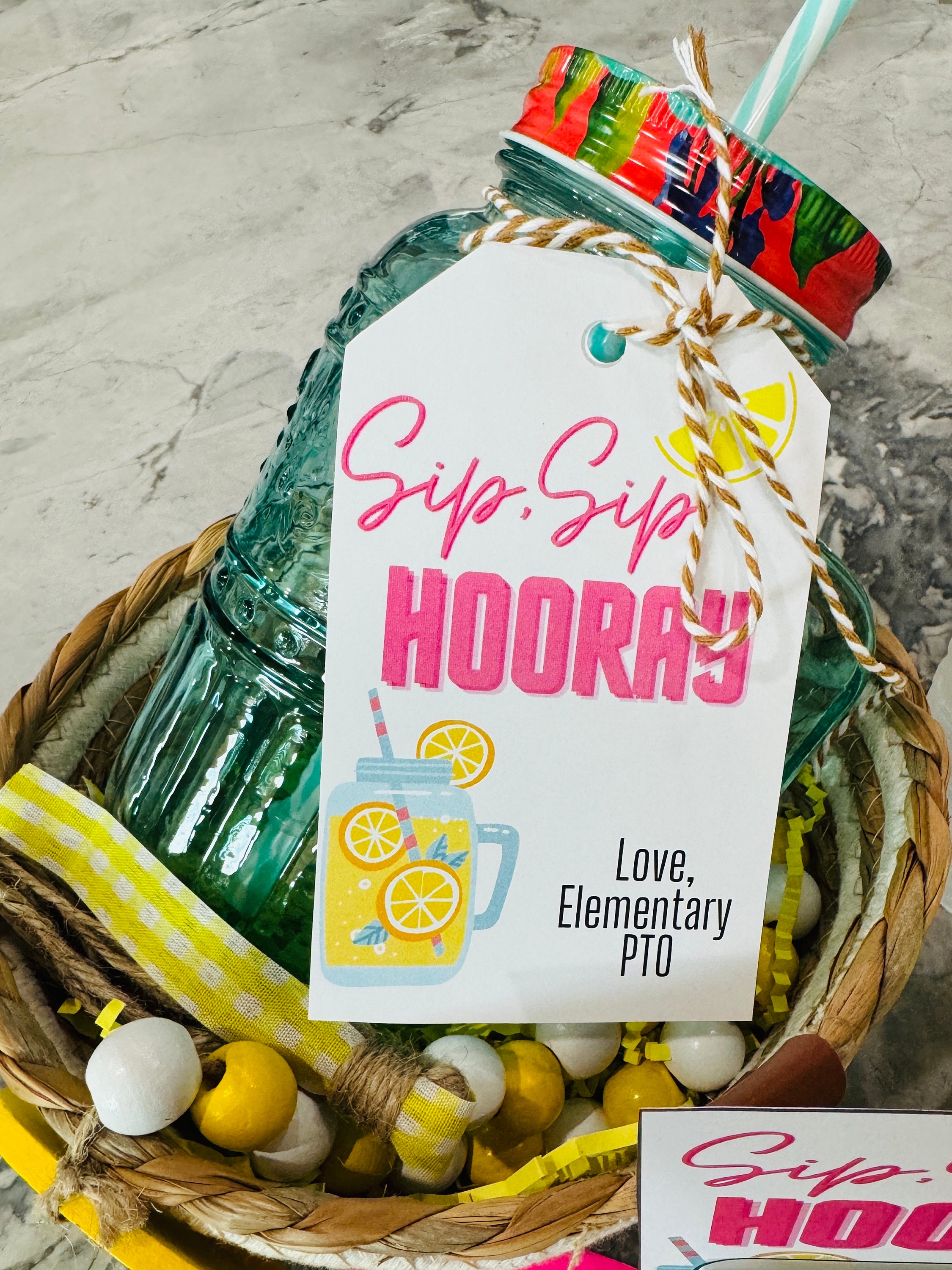 Sip, Sip Hooray! Teacher Appreciation Printables - Etsy