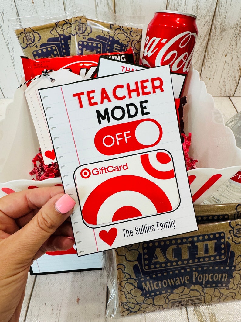 End of Year Teacher Appreciation Printable Tags - Etsy