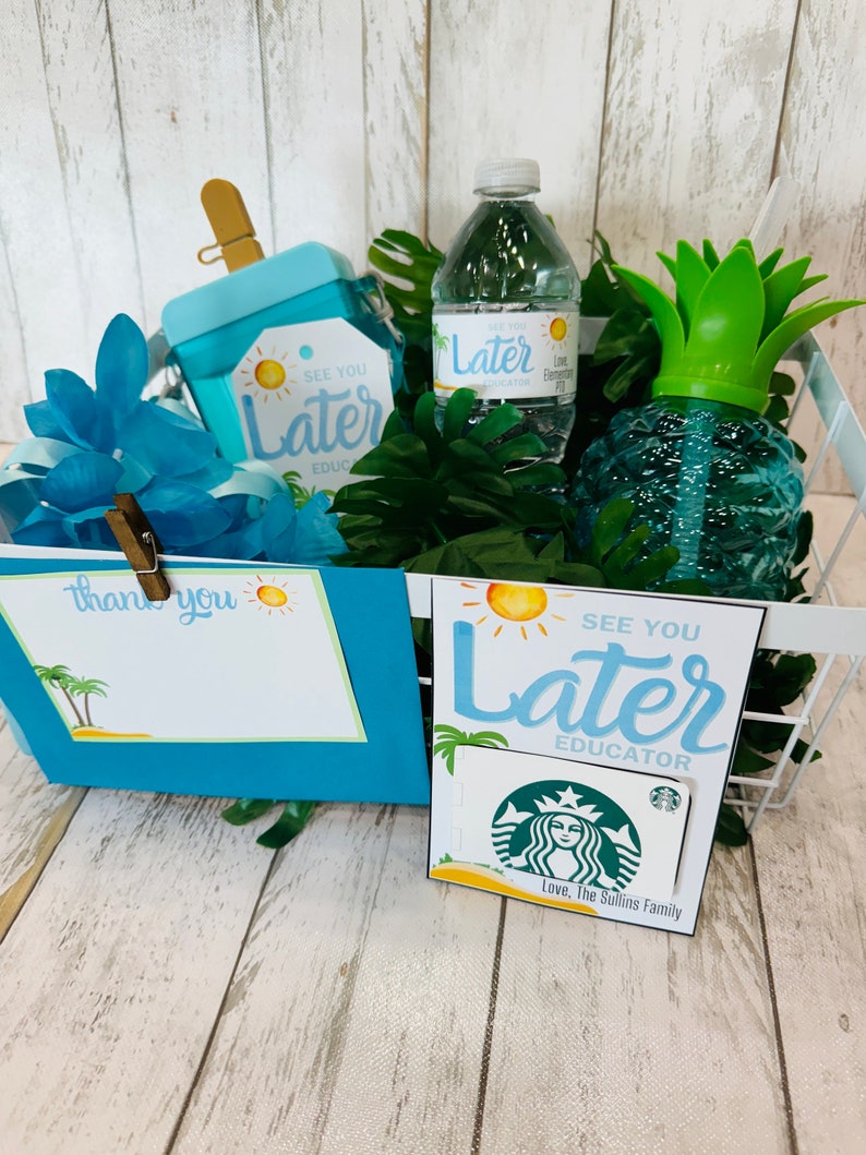 See You Later, Educator End of Year Teacher Appreciation Printables - Etsy