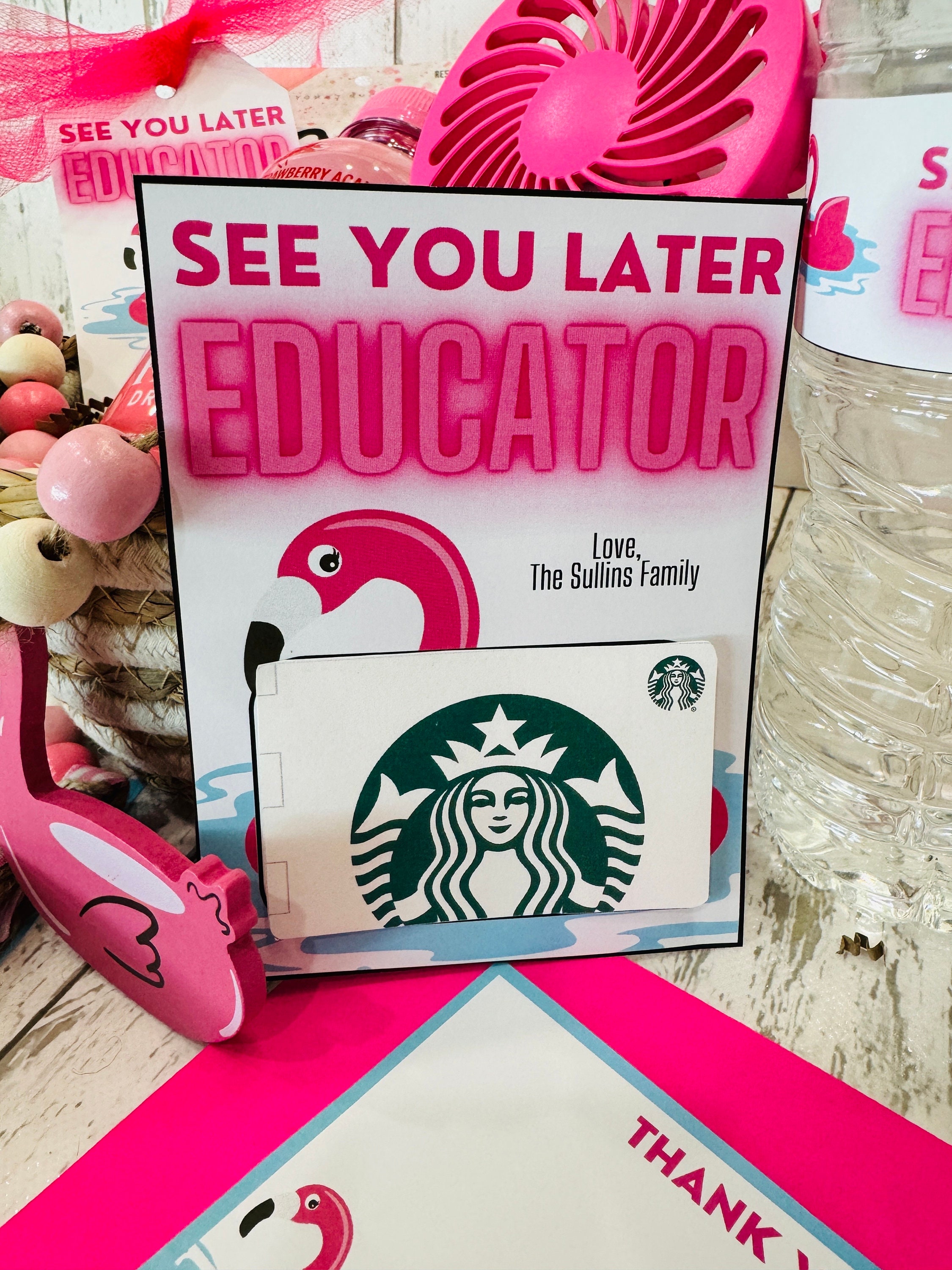 See You Later, Educator End of Year Teacher Appreciation Printables - Etsy