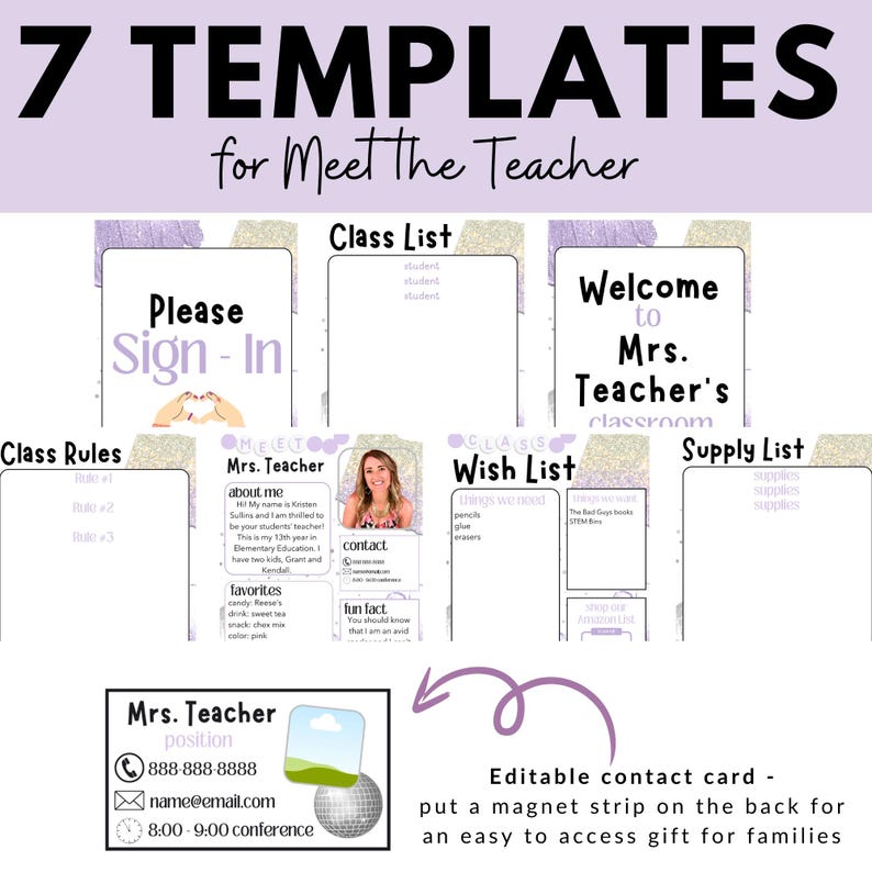 Editable Meet the Teacher Forms I'm the Teacher, It's Me taylor Swift ...