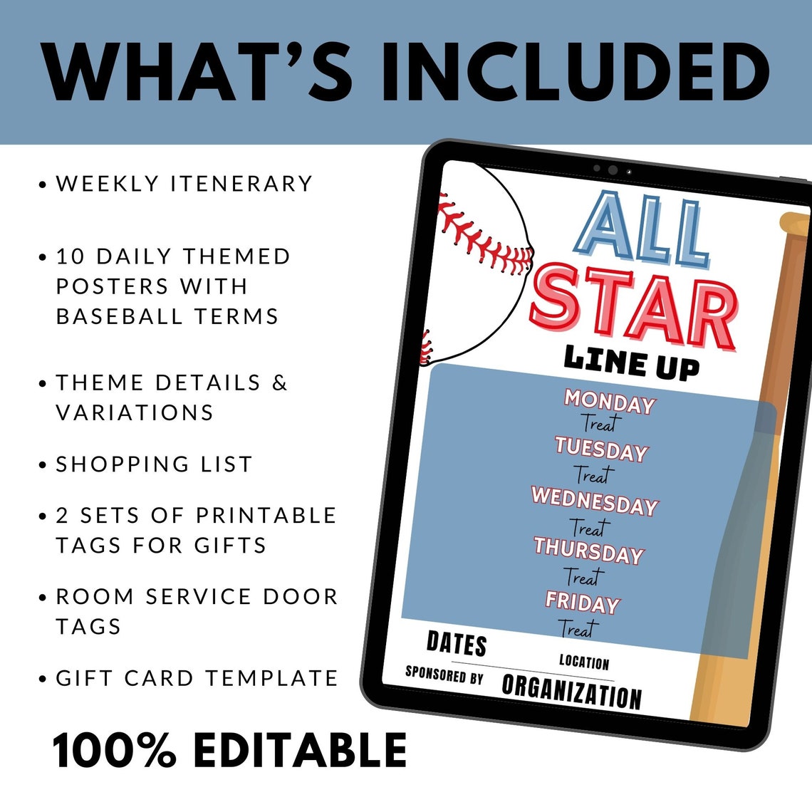 Baseball Teacher Appreciation Week Bundle - Etsy