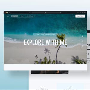 Wix Travel Website Template - Travel Blog Website | Wix Studio Website Template | Website ...