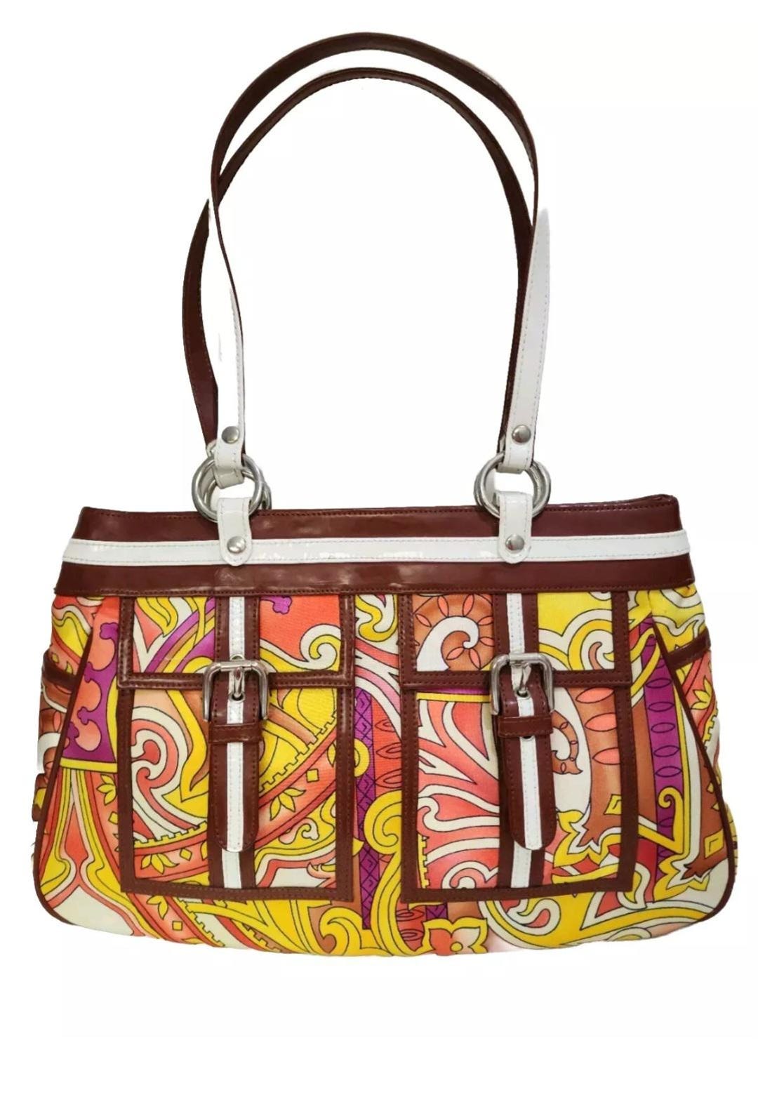 Rare Isabella Fiore Floral Multicolor Boho Retro Bag - Etsy