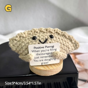 Emotional Support Crocheted Tucker/taco/ravioli/pierogi/pizza/sushi ...