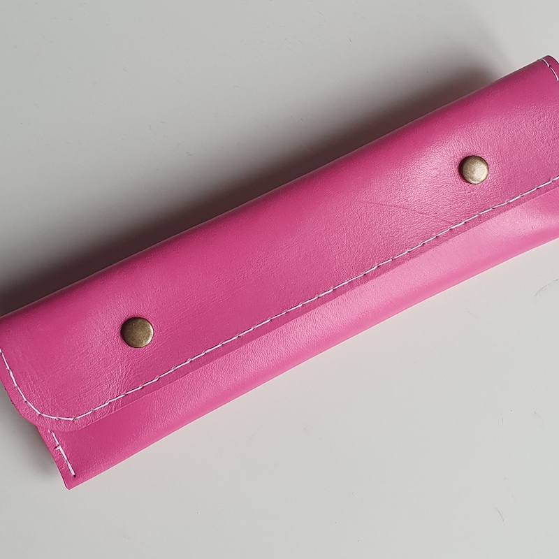 Pink Pencil Case - Etsy