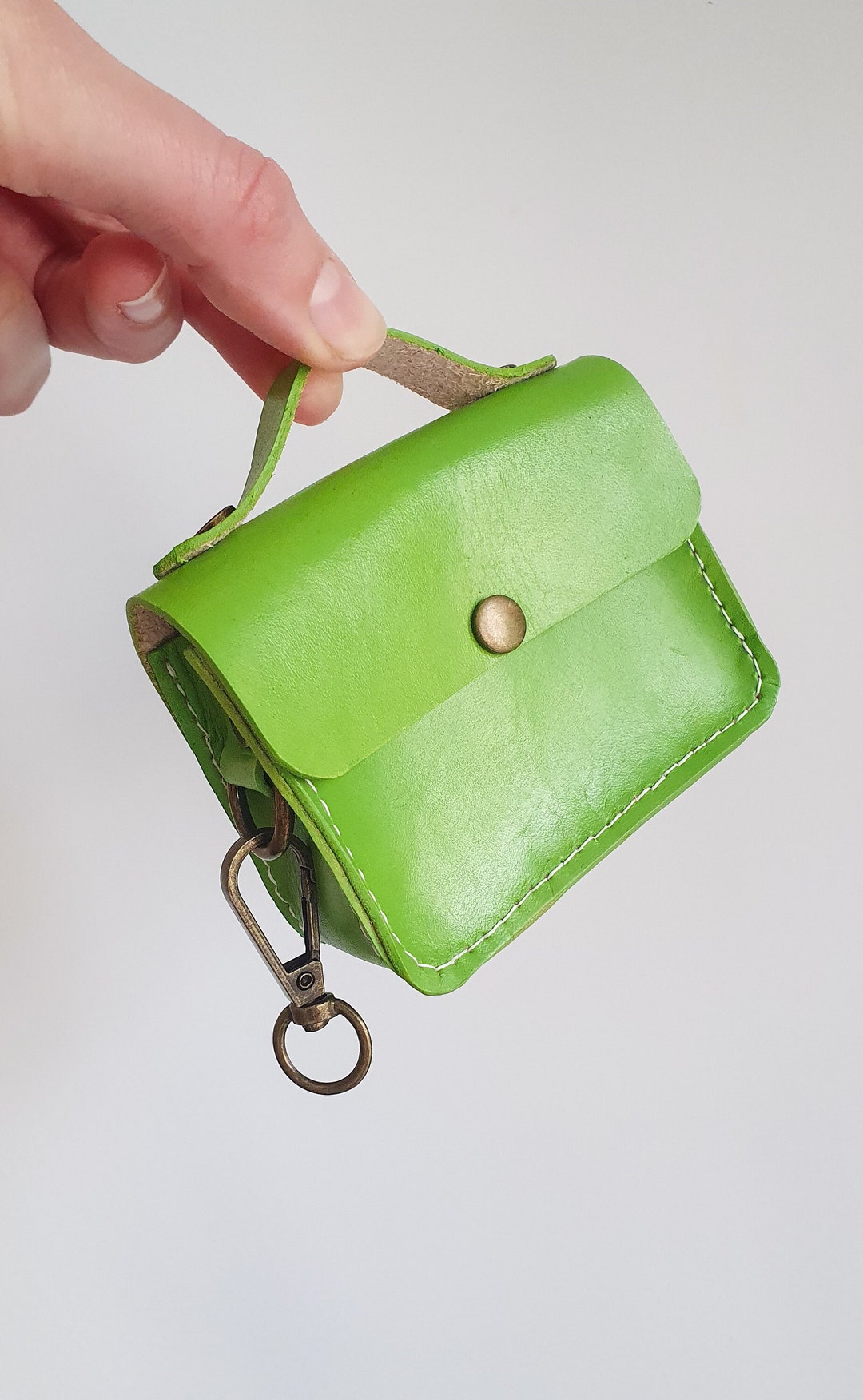 Lime Green MINI Satchel Bag - Etsy