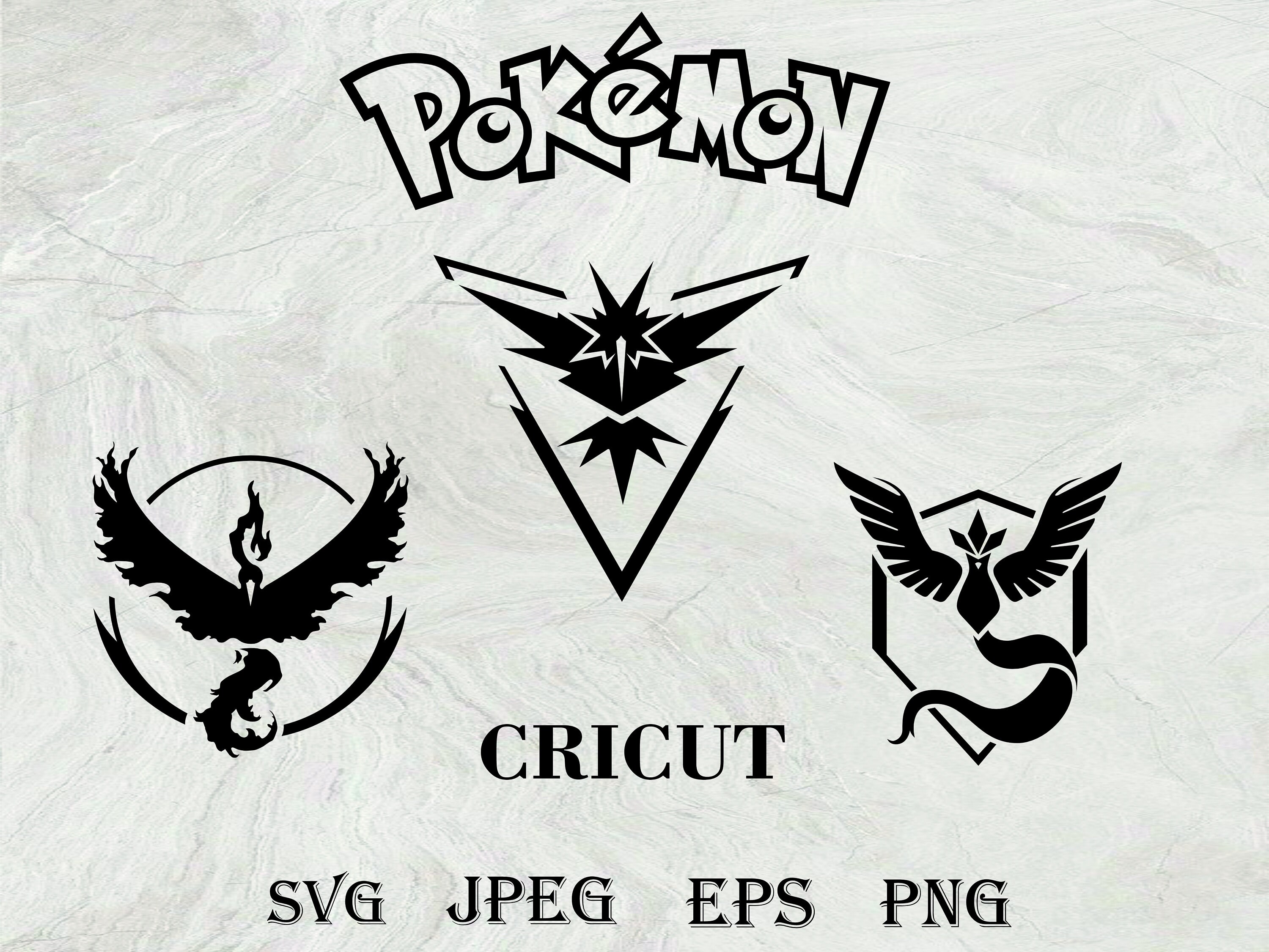 Pokemon SVG Bundle, Pokemon Svg, Pikachu Svg Files for Cricut and ...